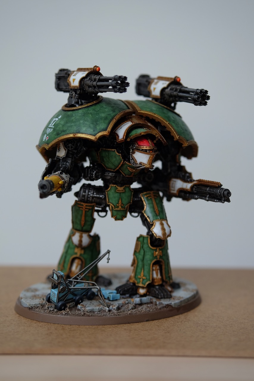 3d-printed scarabeus pattern warlord upgrade kit | Adeptus Dad