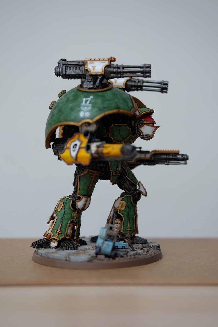 3d-printed scarabeus pattern warlord upgrade kit | Adeptus Dad